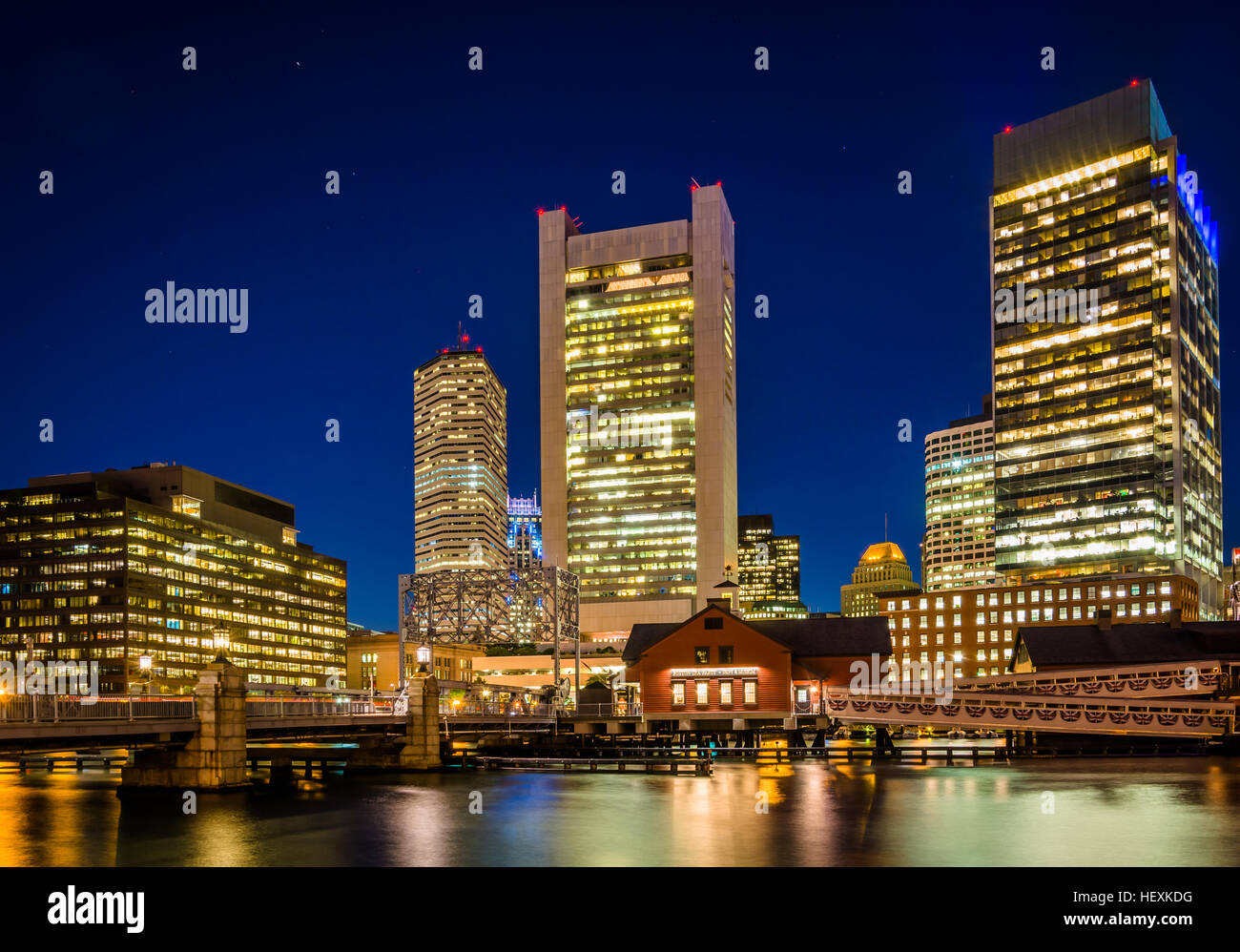 Boston skyline and perspective hi-res stock photography and images - Alamy