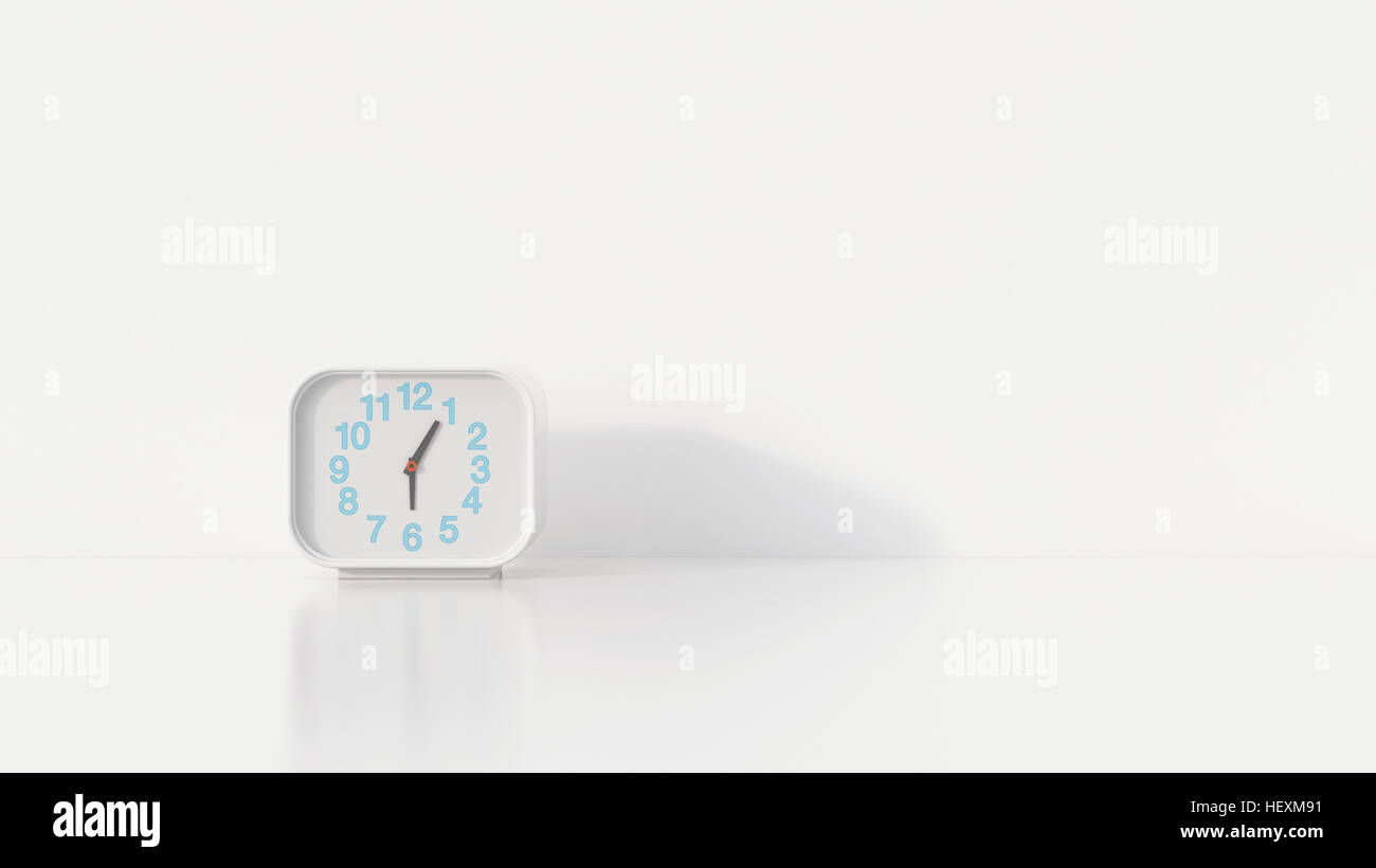 3d clock hi-res stock photography and images - Alamy