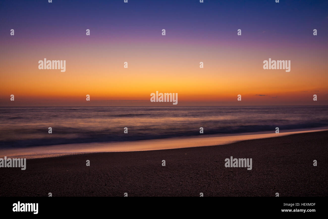 Namibia, Swakopmund, view to Atlantic ocean at sunset Stock Photo - Alamy
