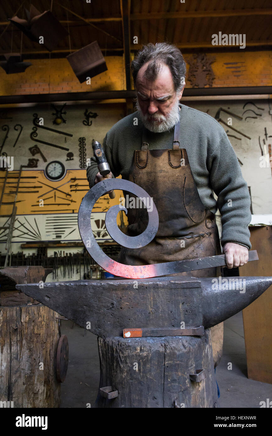 Authentic crafts blacksmith hi-res stock photography and images - Alamy