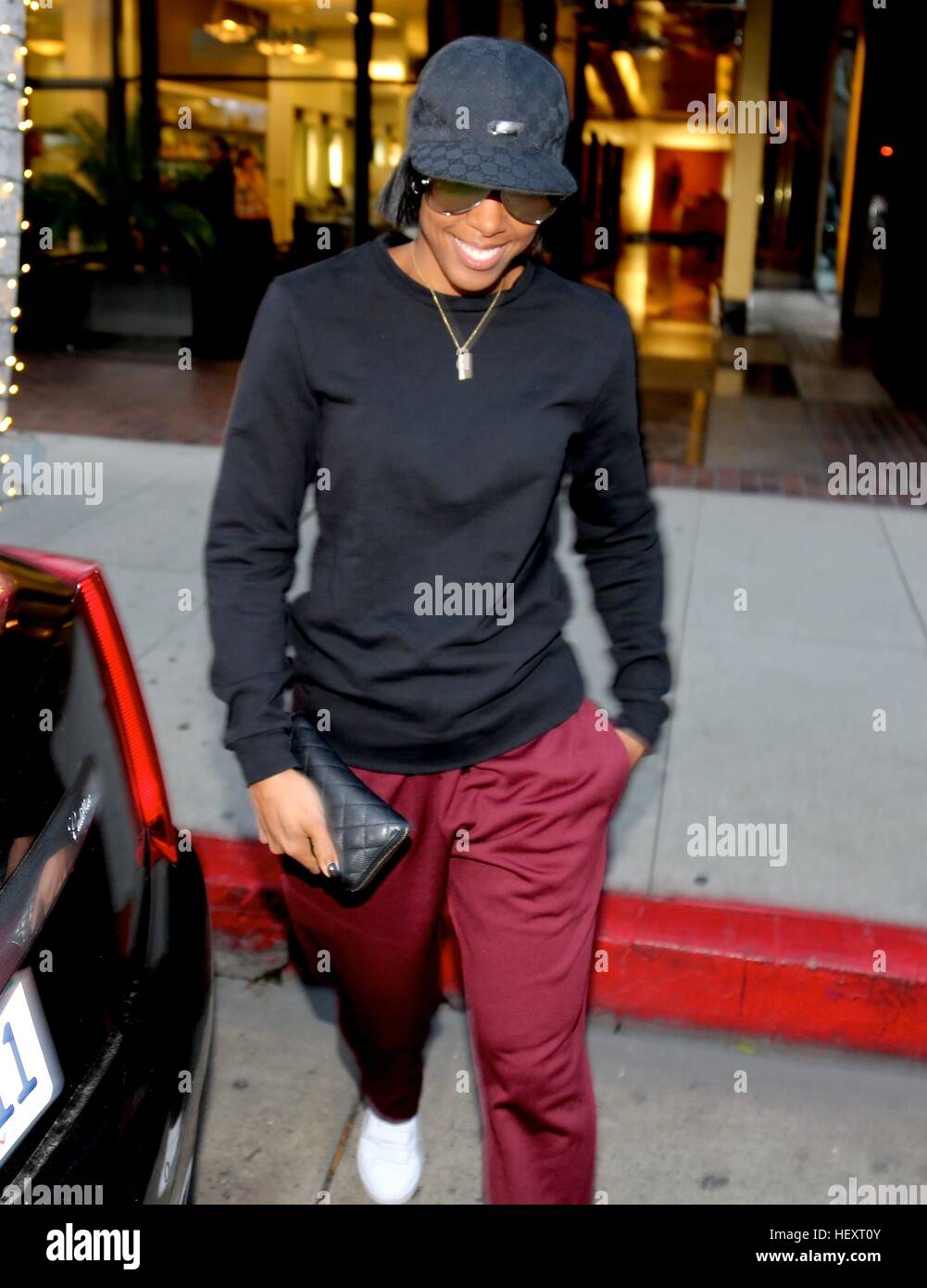 Kelly Rowland out with friends in Beverly Hills Featuring: Kelly ...