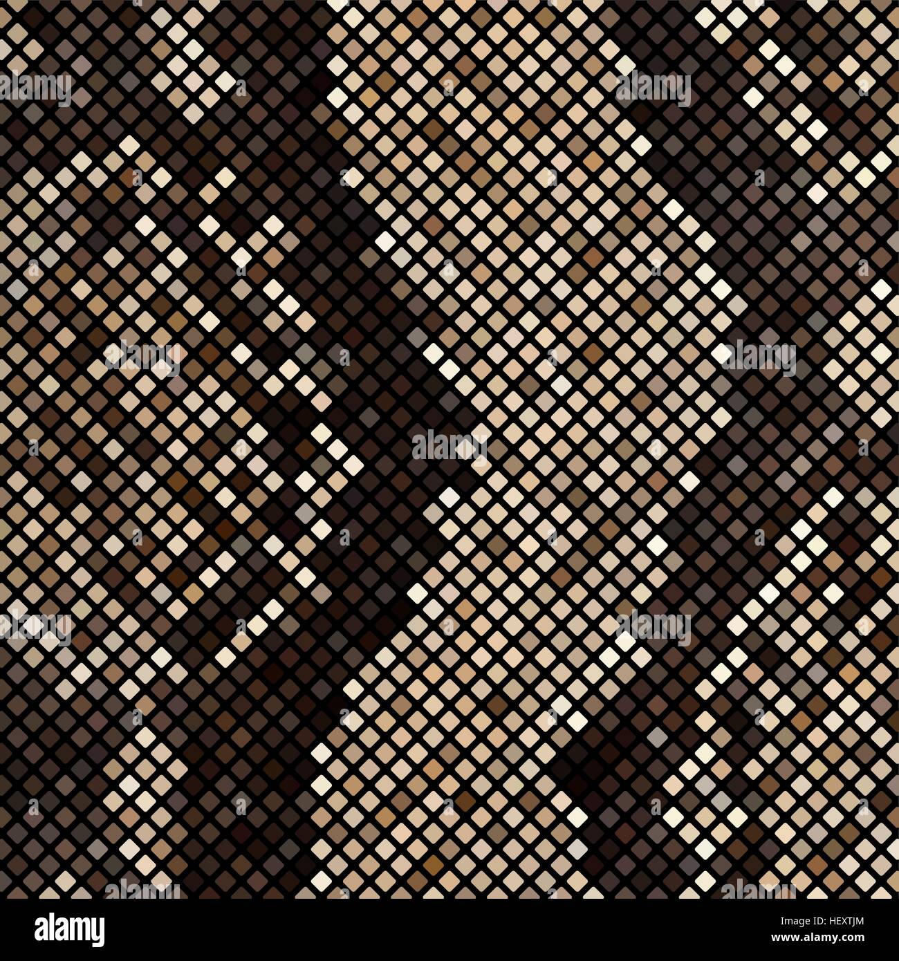 Mosaic Snake Skin Stock Vector Image & Art - Alamy