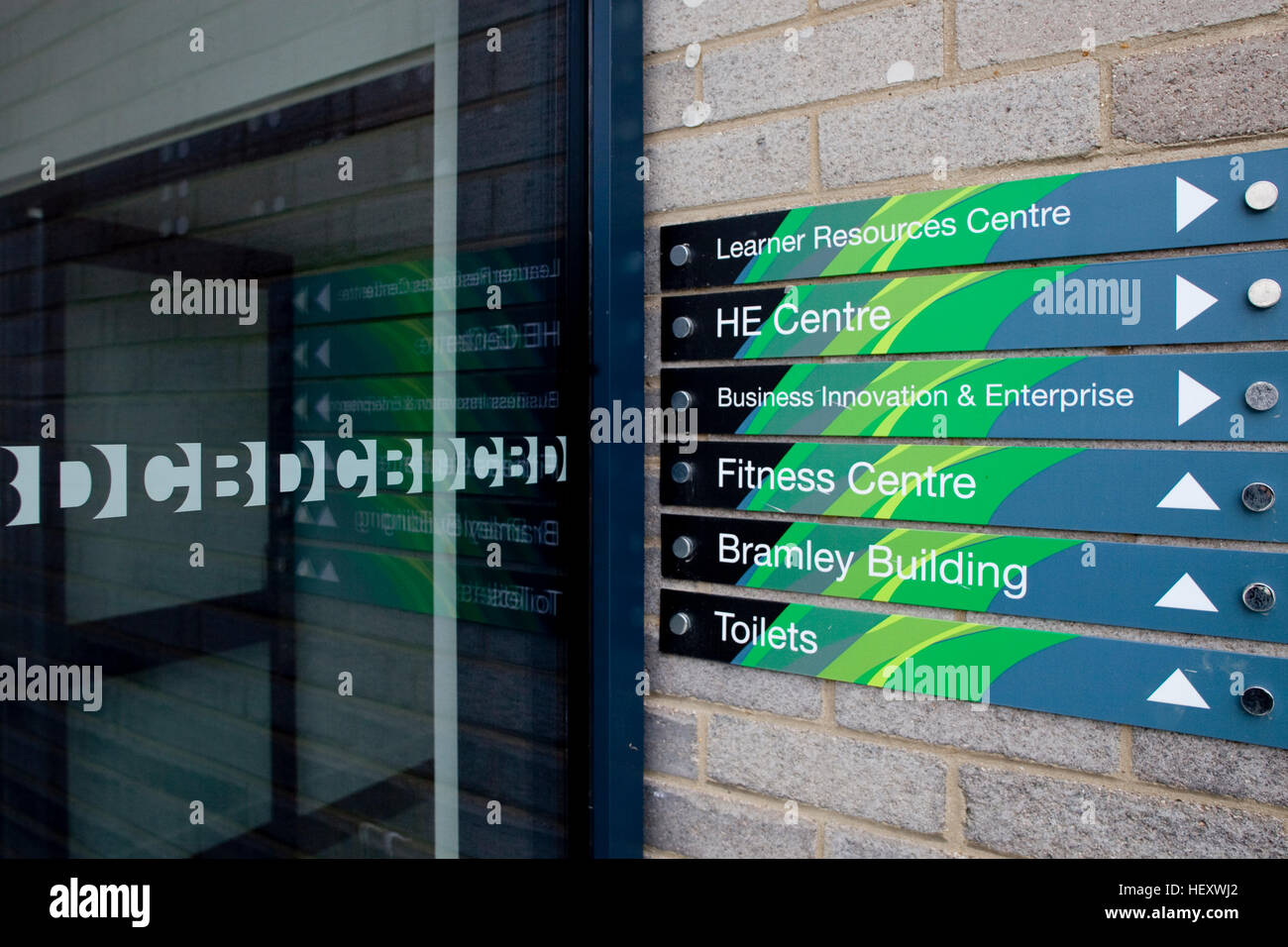 Barking and Dagenham College London Romsey BDC Stock Photo - Alamy
