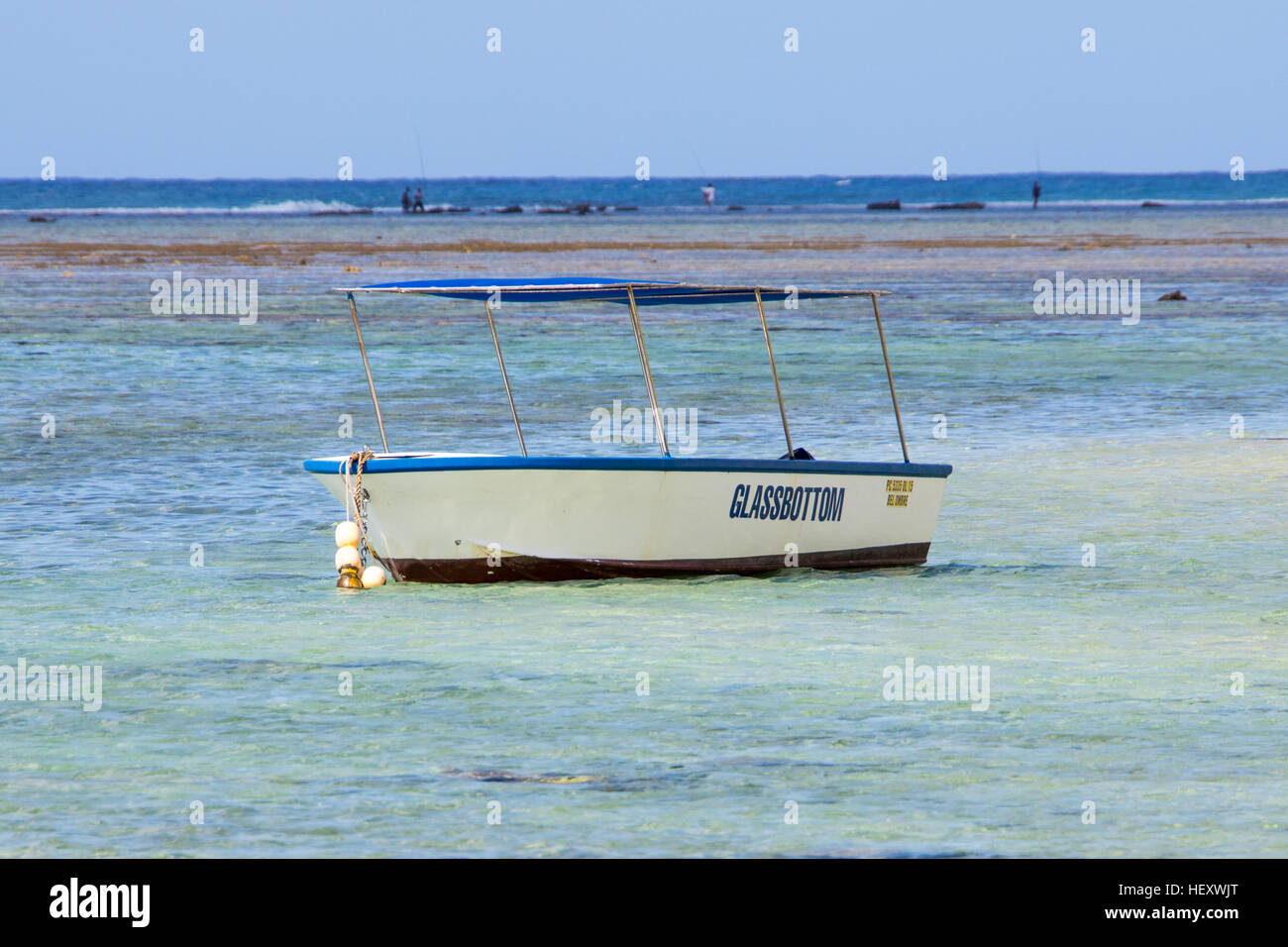 Glass bottom boat mauritius hi-res stock photography and images - Alamy