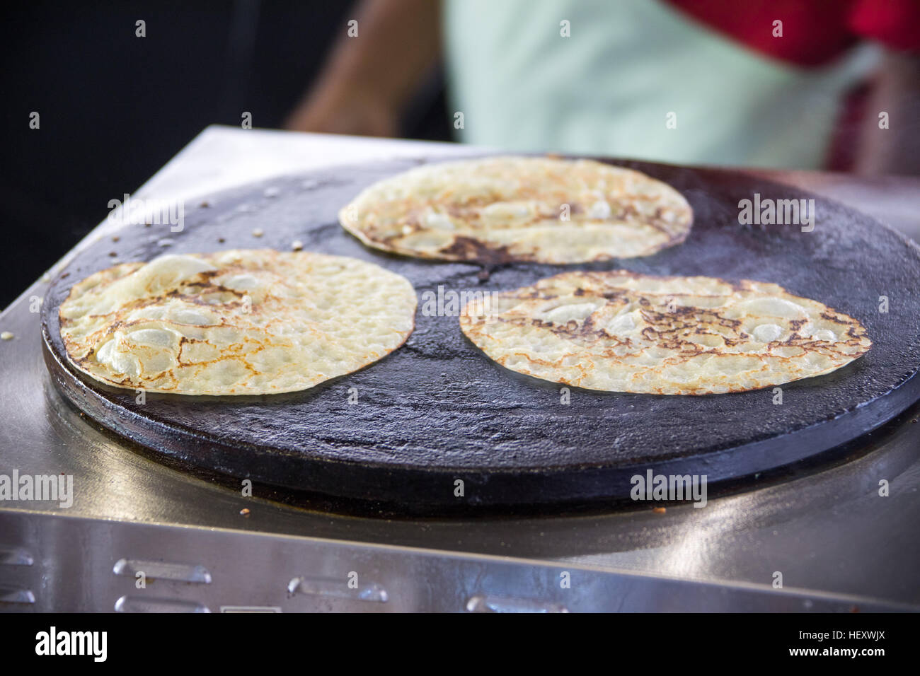 Breakfast crepes, Sofitel SO, Mauritius Stock Photo - Alamy