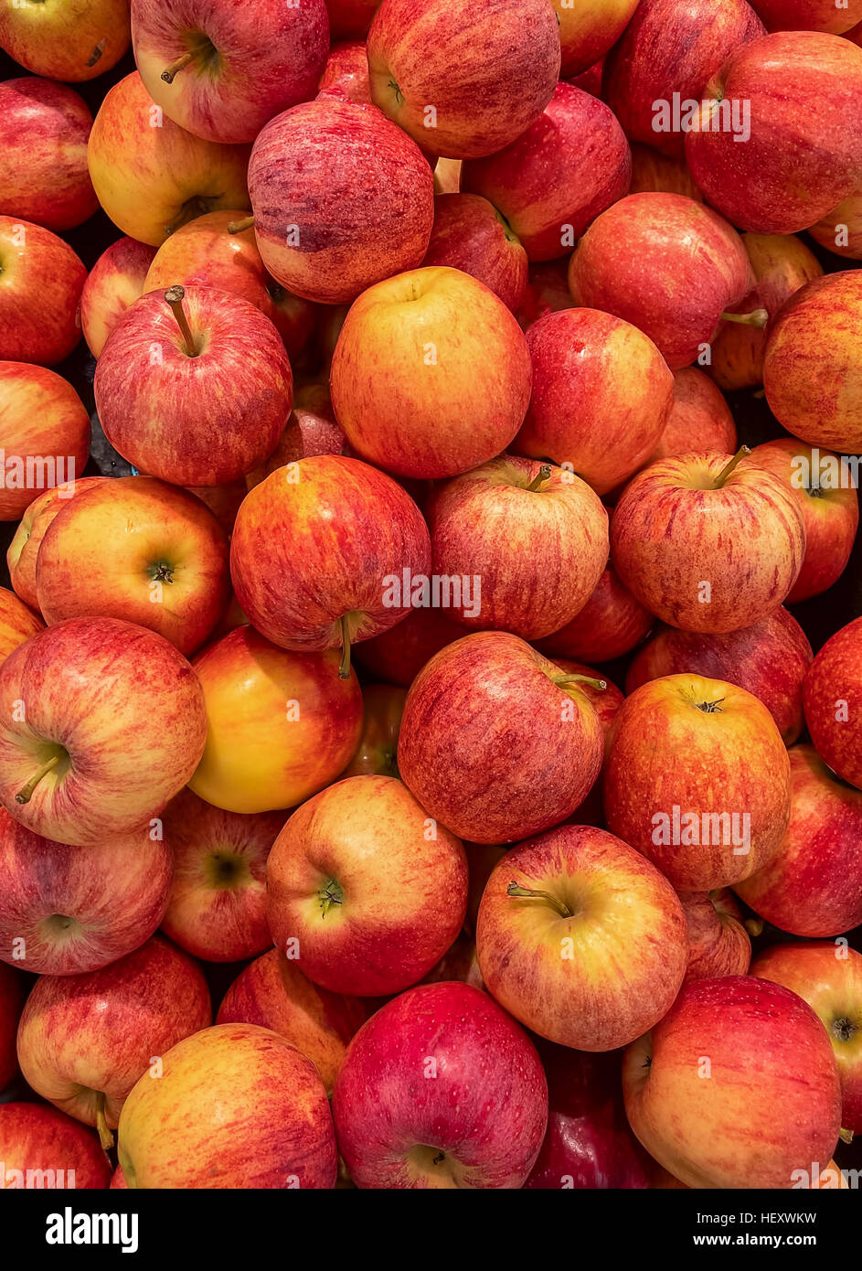 Red apples fruits hi-res stock photography and images - Alamy