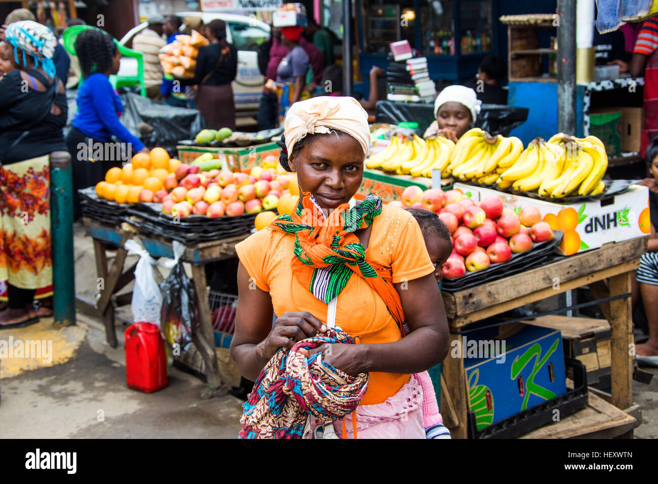 Woman baby bus hi-res stock photography and images - Alamy