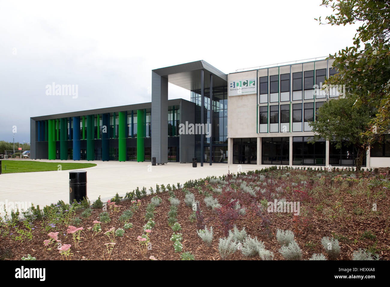 Barking and Dagenham College London Romsey BDC Stock Photo - Alamy