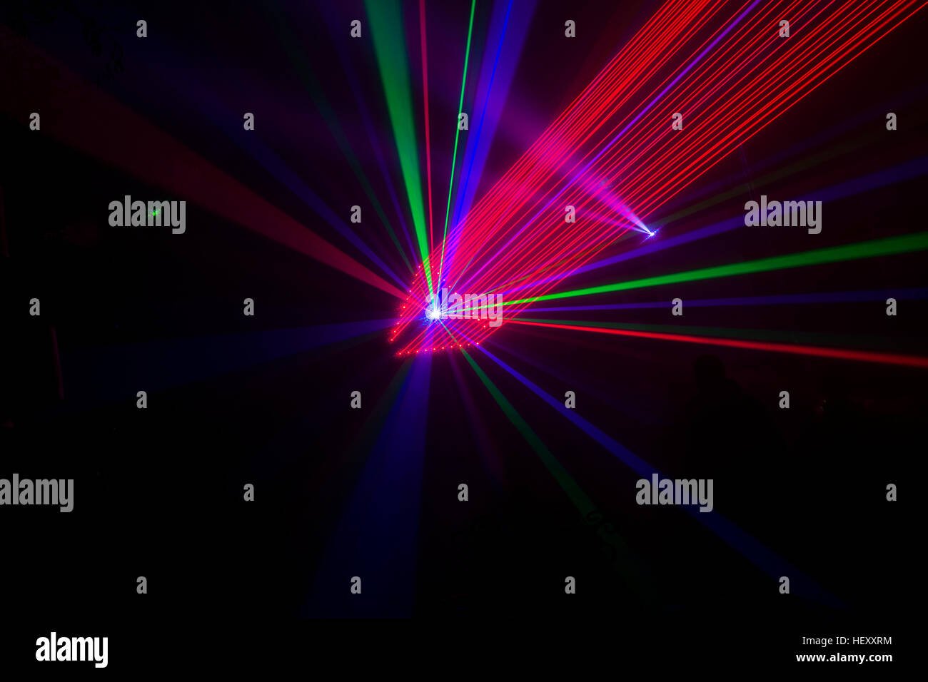Eden Project Light and Sound Event, Eden Project, Cornwall, UK taken ...