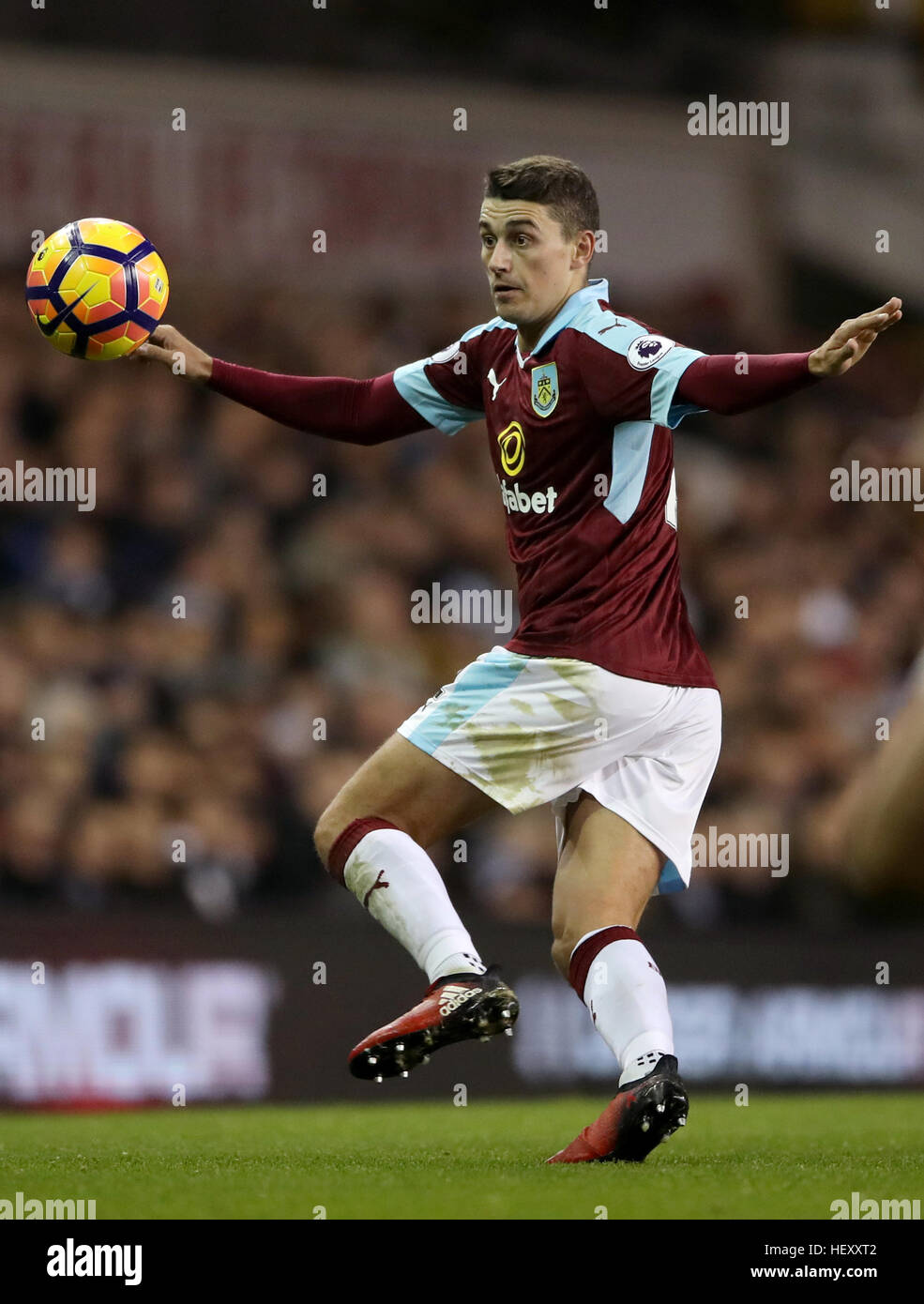 Burnley's Matthew Lowton Stock Photo - Alamy