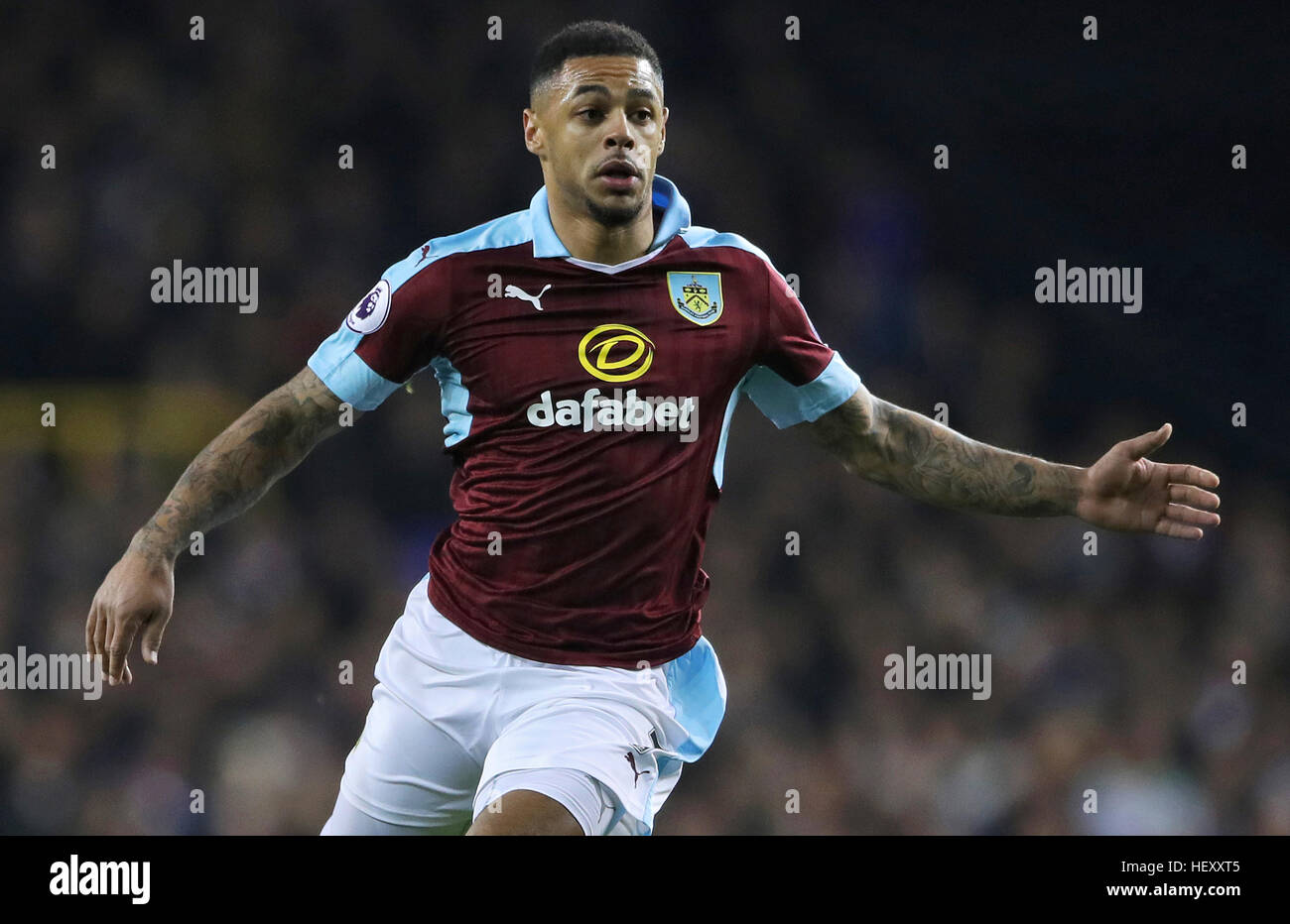Burnley's Andre Gray Stock Photo - Alamy