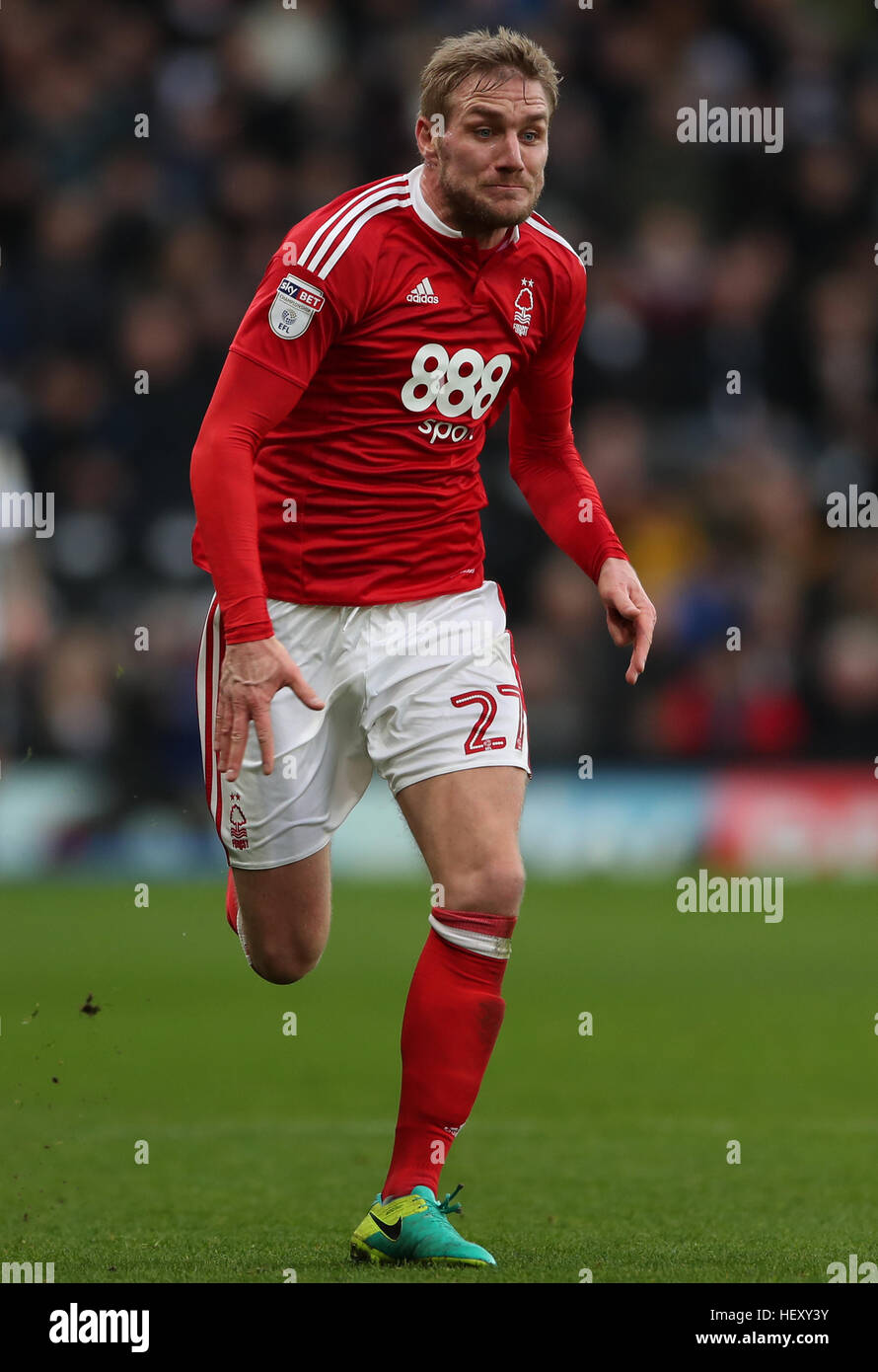 Nottingham Forest's Damien Perquis Stock Photo - Alamy