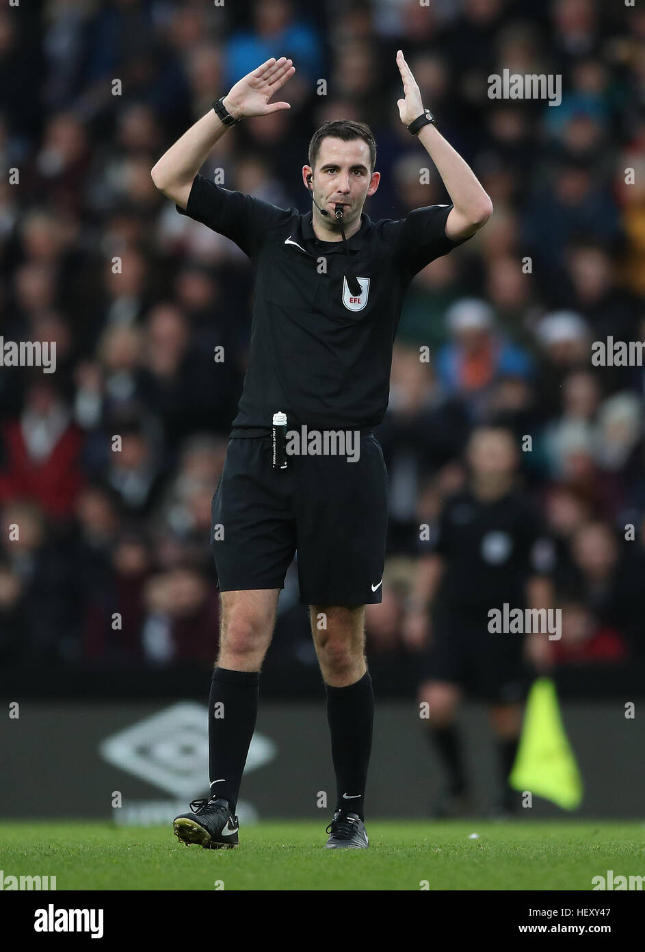 Referee Chris Kavanagh Stock Photo - Alamy