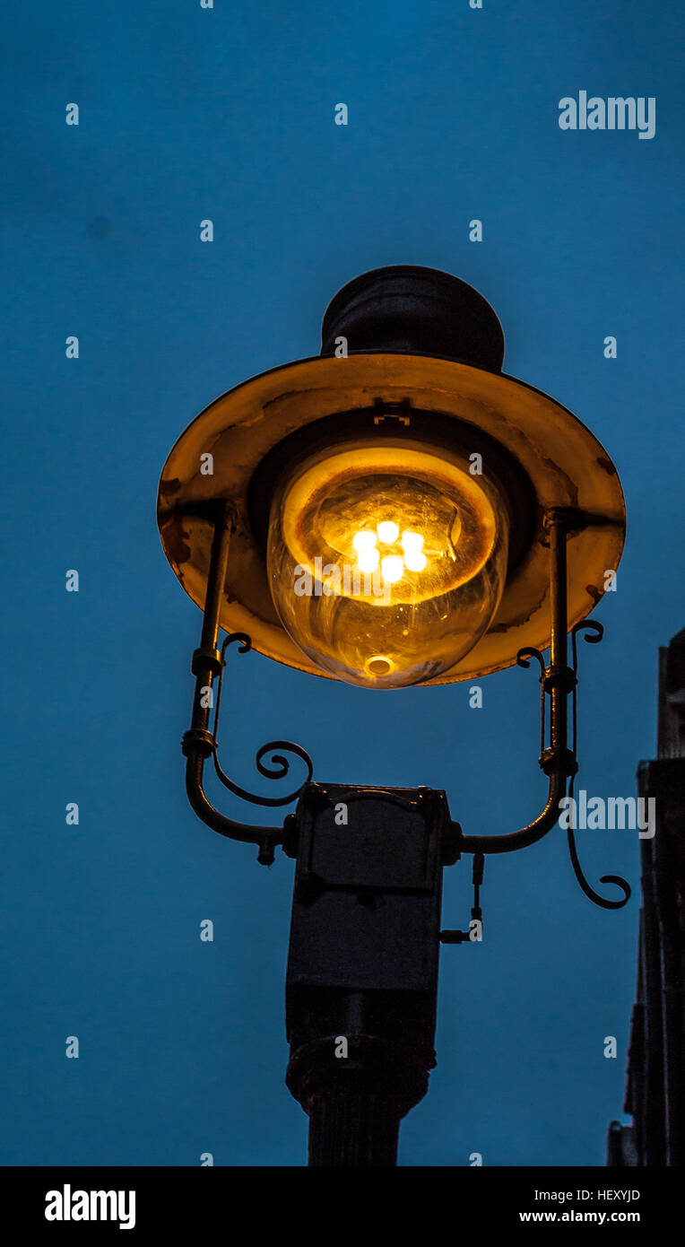 Close shot of a street lamp/lantern in London Stock Photo - Alamy