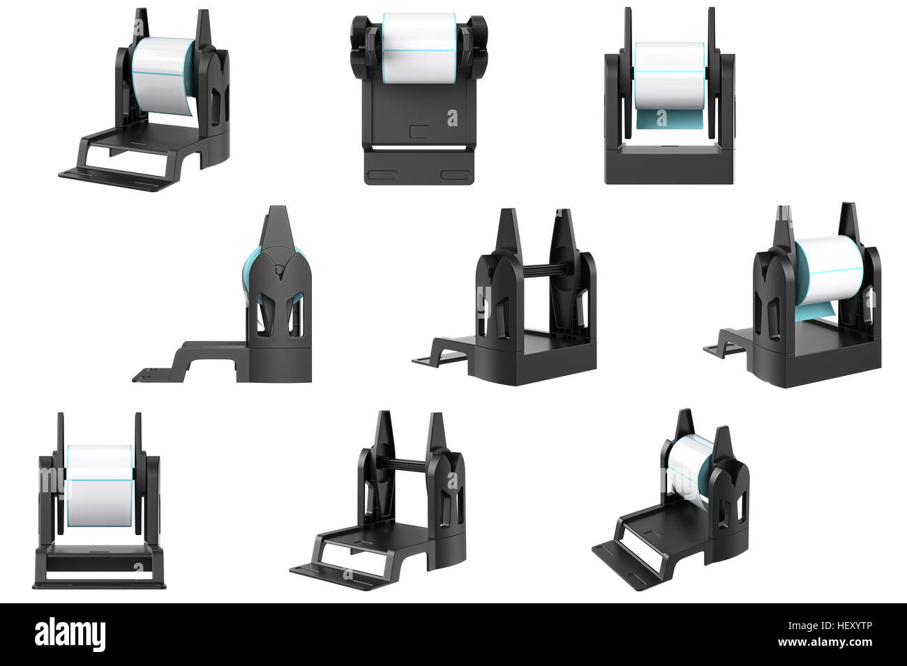 Office equipment set hi-res stock photography and images - Alamy