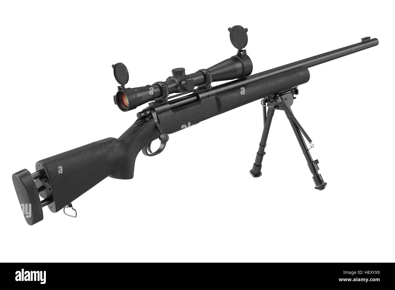 Illustration sniper rifle sight scope Cut Out Stock Images & Pictures ...