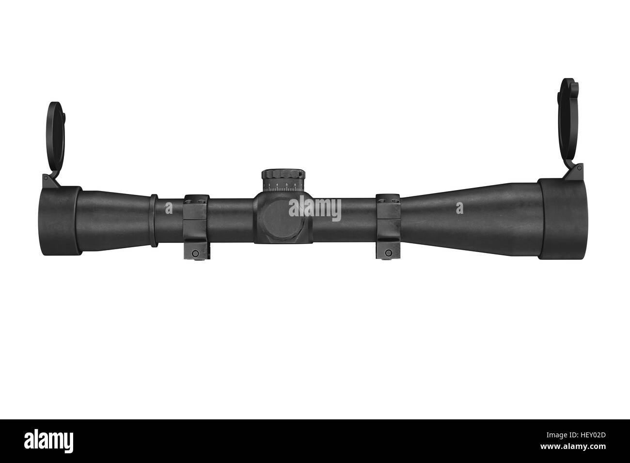 Rifle Scope Side View