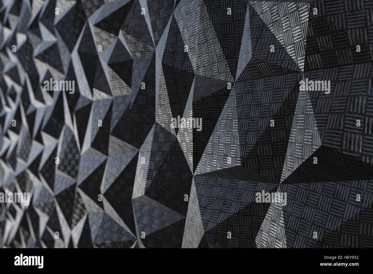 Metallic pattern abstract geometric background Stock Photo - Alamy