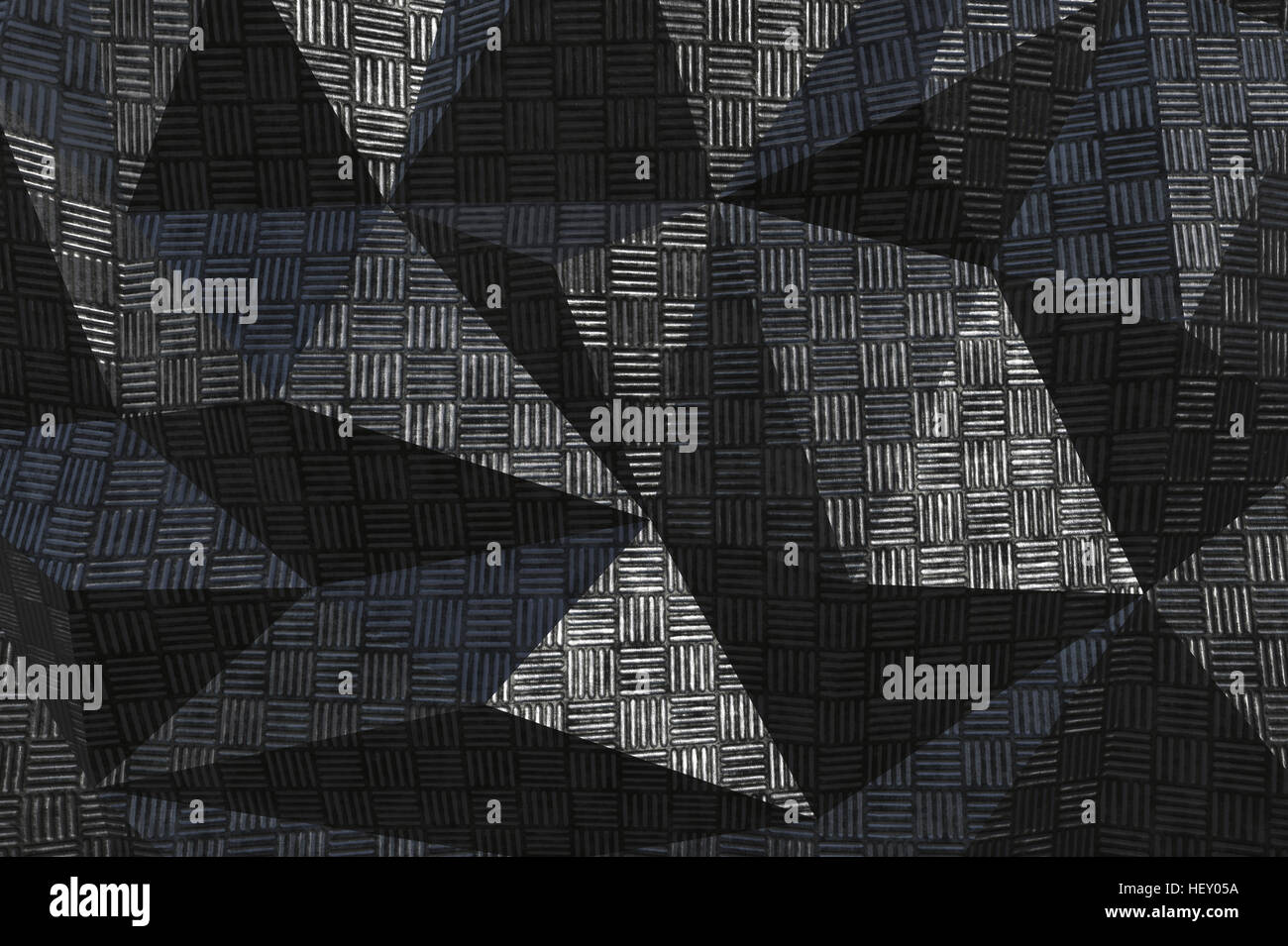 Metallic pattern abstract geometric background Stock Photo - Alamy