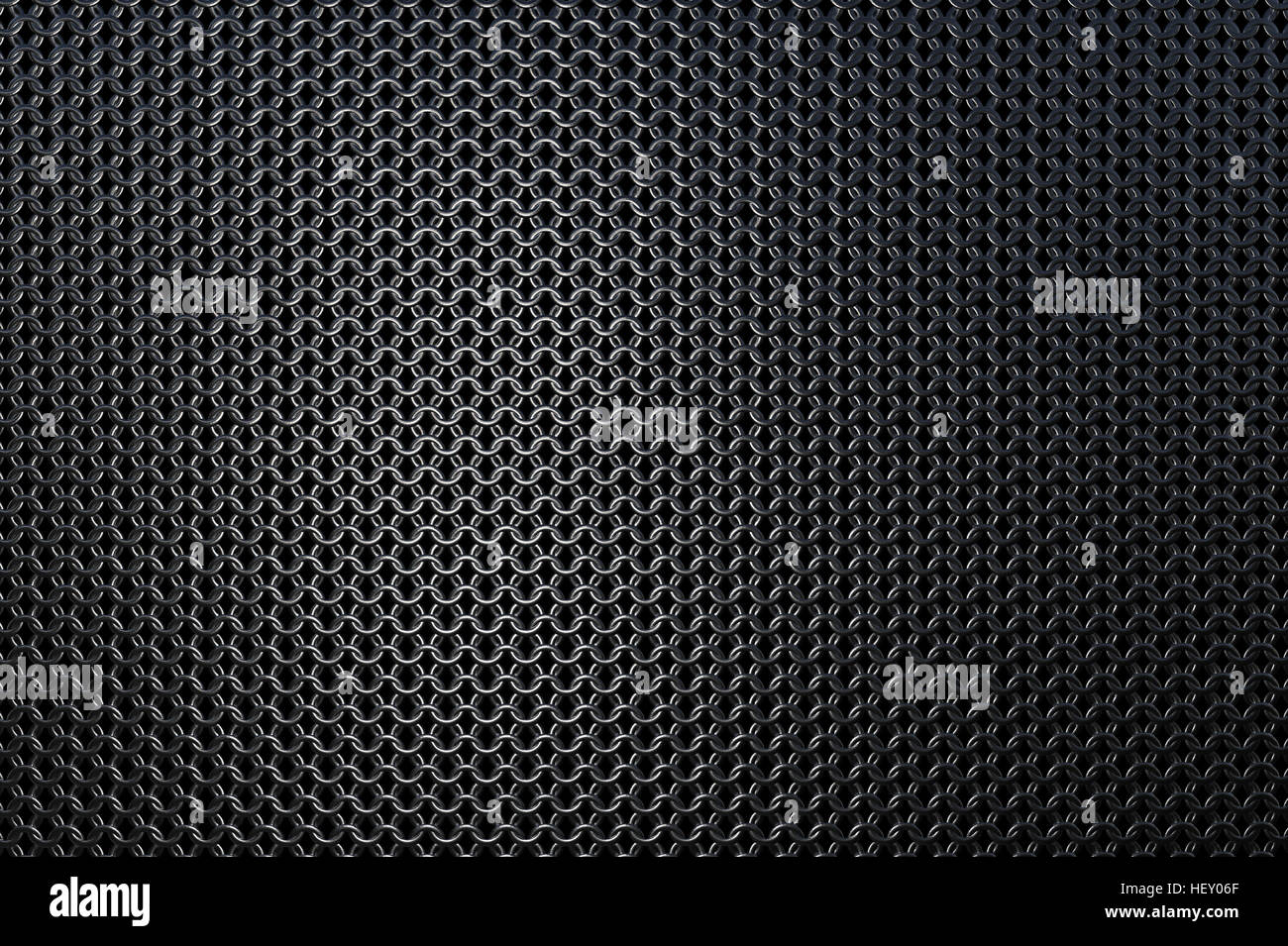 Dark metallic chain armor pattern background Stock Photo - Alamy
