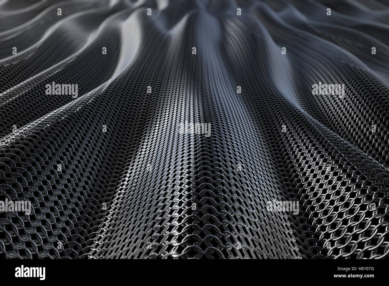 Dark metallic chain armor abstract soft background Stock Photo - Alamy