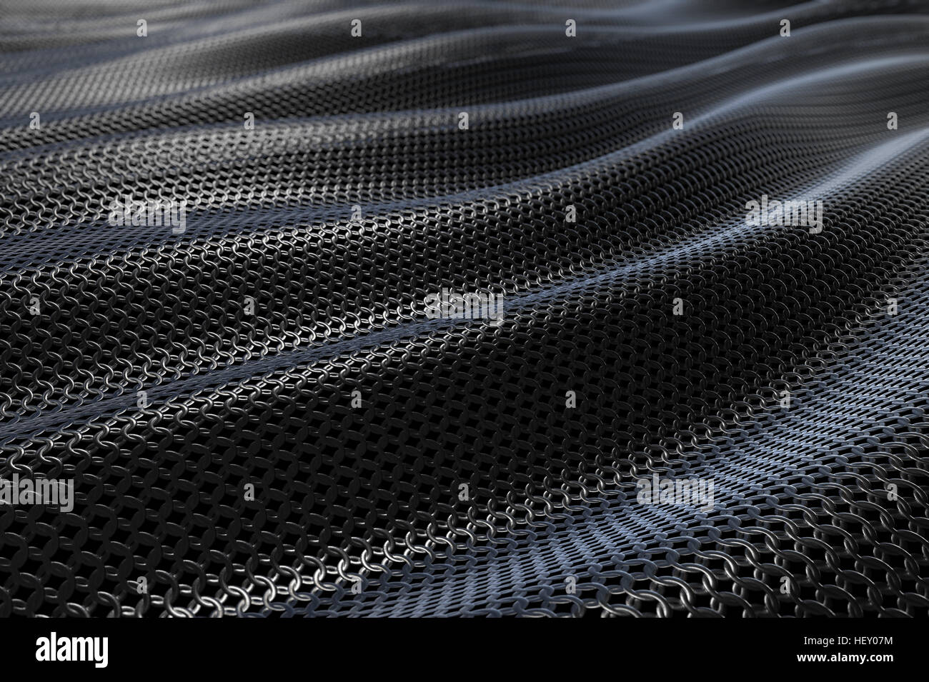 Dark metallic chain armor abstract soft background Stock Photo - Alamy