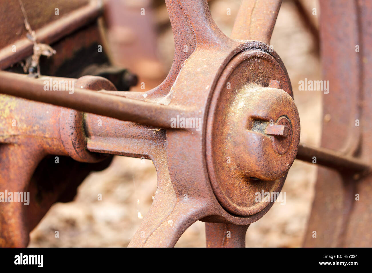 Rusted Wheel High Resolution Stock Photography and Images - Alamy