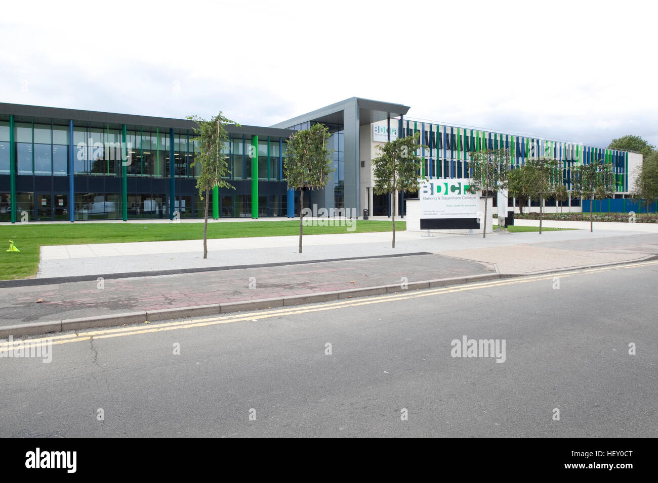 Barking and Dagenham College London Romsey BDC Stock Photo - Alamy