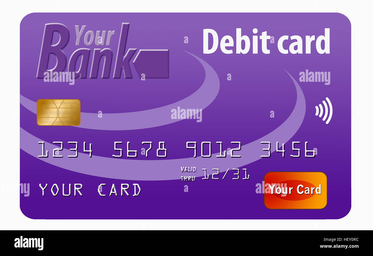 Debit cards sign Cut Out Stock Images & Pictures - Alamy