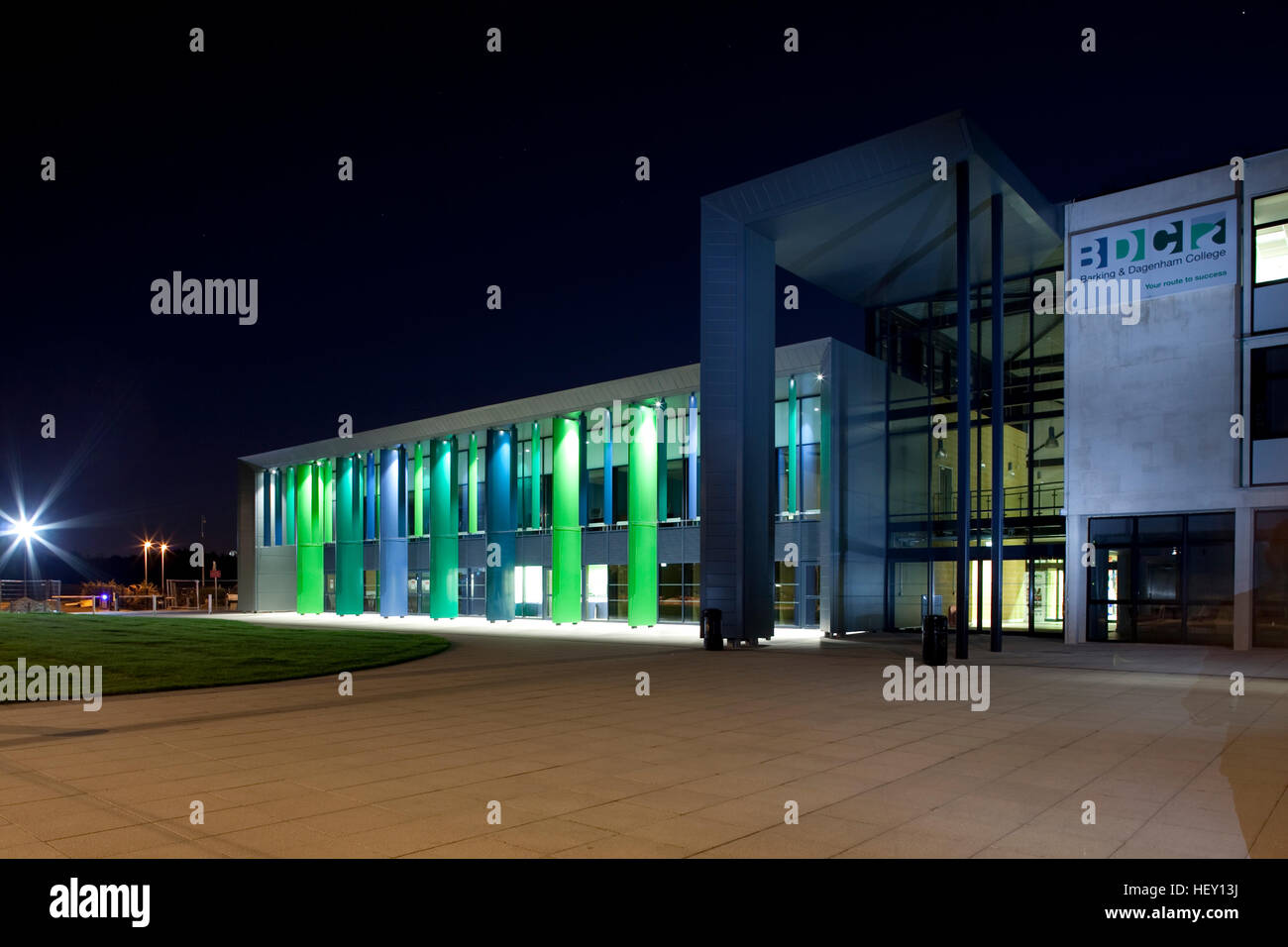 Barking and Dagenham College London Romsey BDC Stock Photo - Alamy