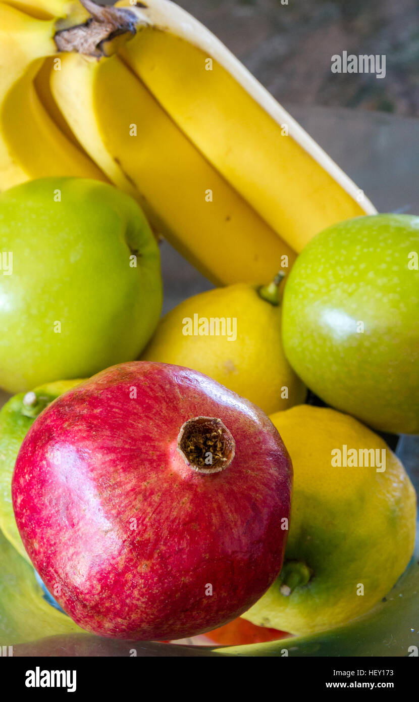 mixed fruit in a bowl Stock Photo - Alamy