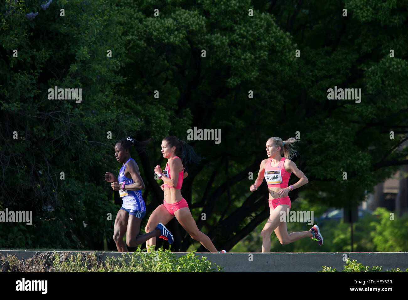 (Ottawa, Canada---24 May 2015) From left to right, Polline Wanjiku ...