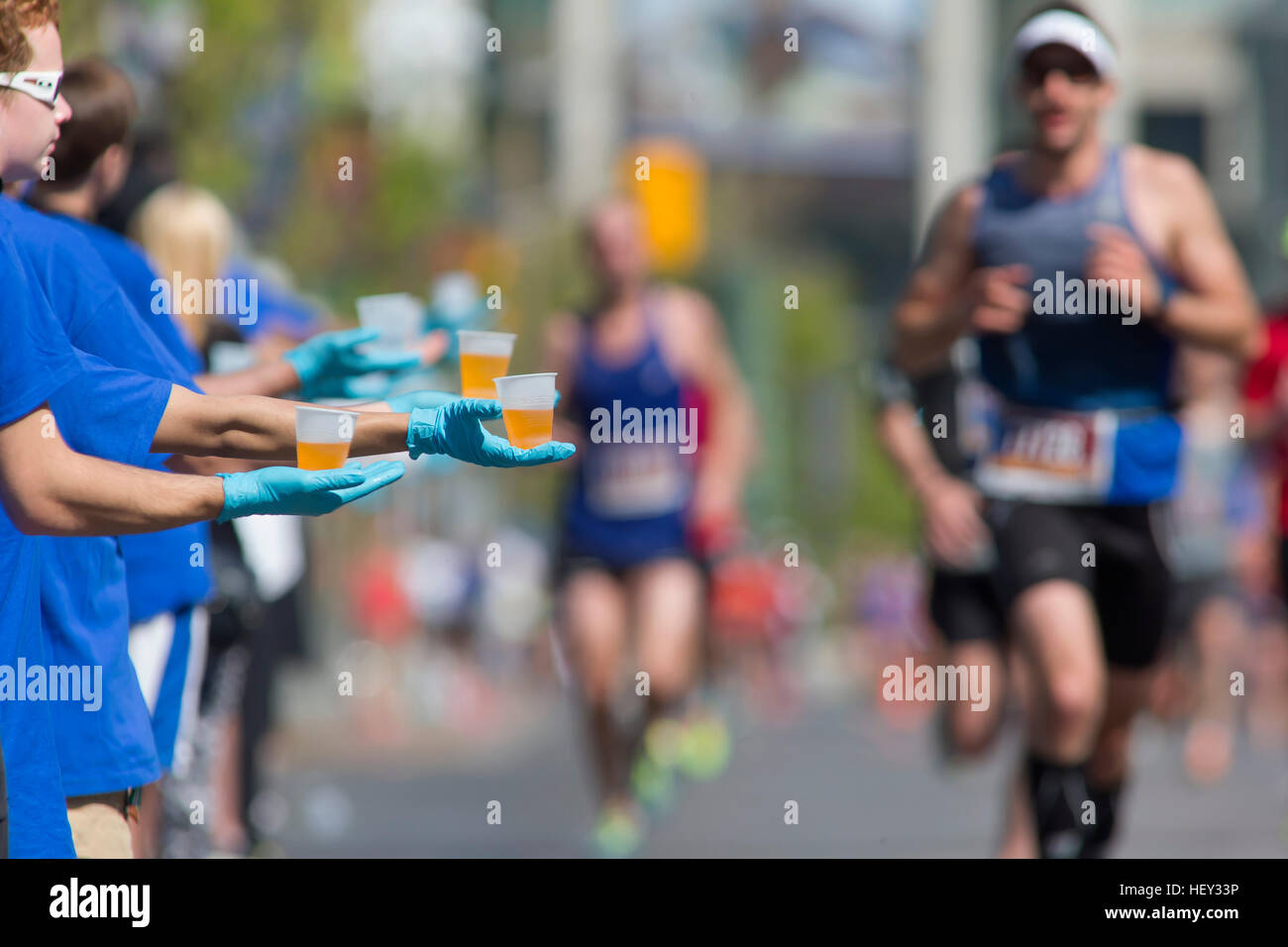 Gatorade 10k hi-res stock photography and images - Alamy