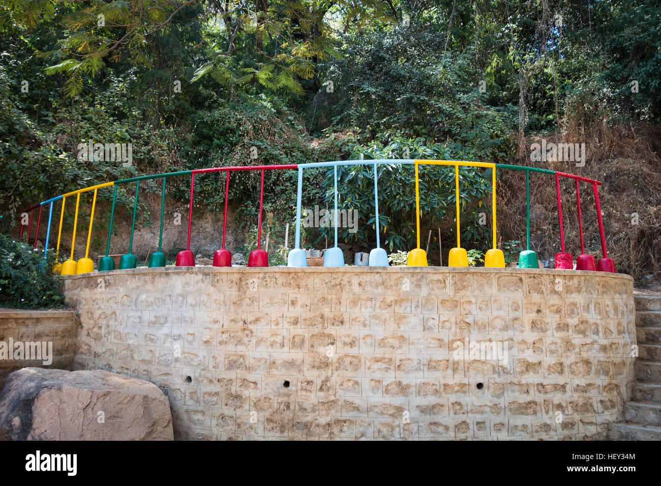 School railings hi-res stock photography and images - Alamy