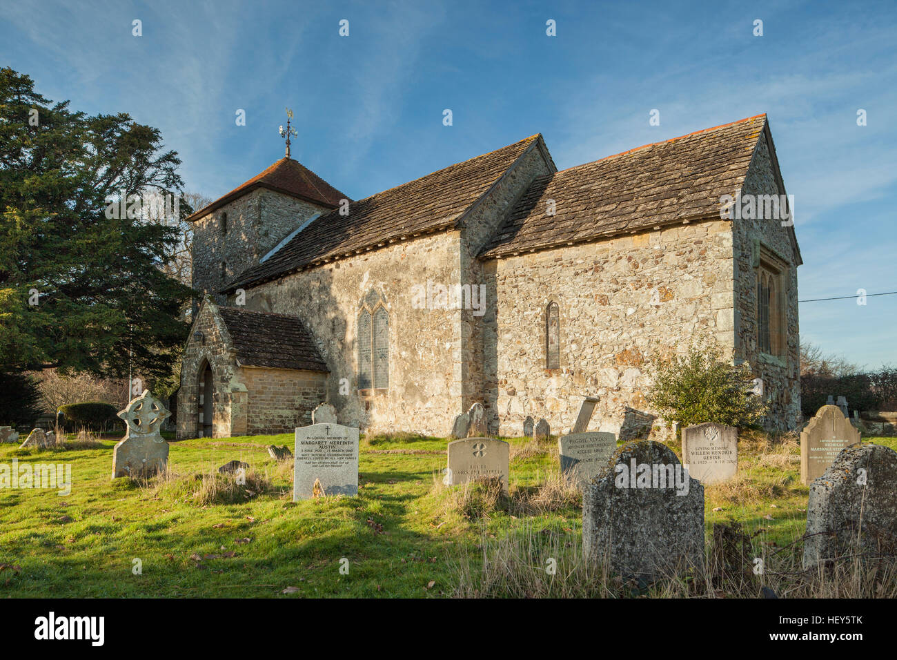 Stopham church village hi-res stock photography and images - Alamy