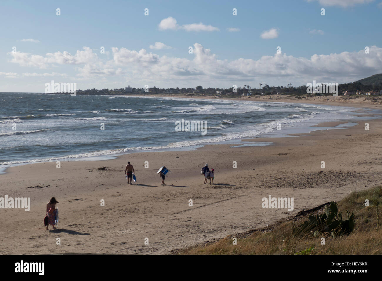 The beach in Punta Colorada, Uruguay, South America Stock Photo - Alamy