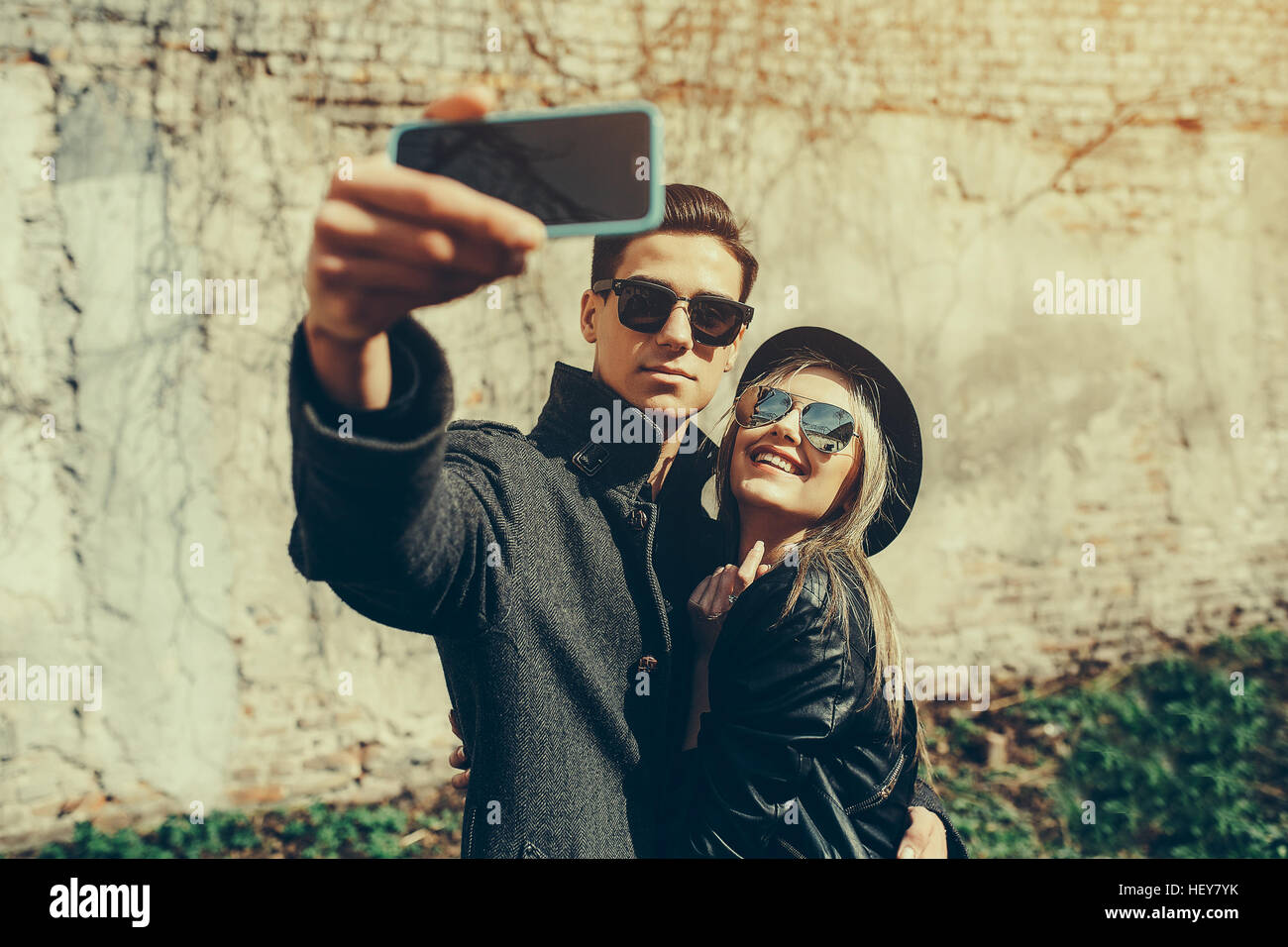 Young beautiful couple Stock Photo - Alamy