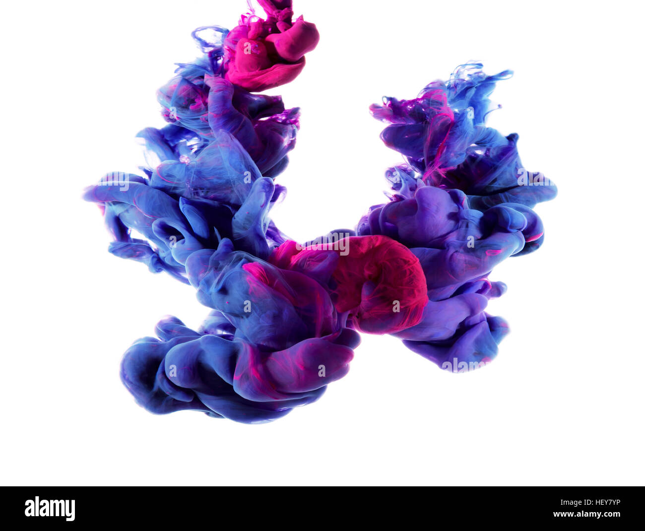 Liquid Colors Under Water Stock Photo - Alamy