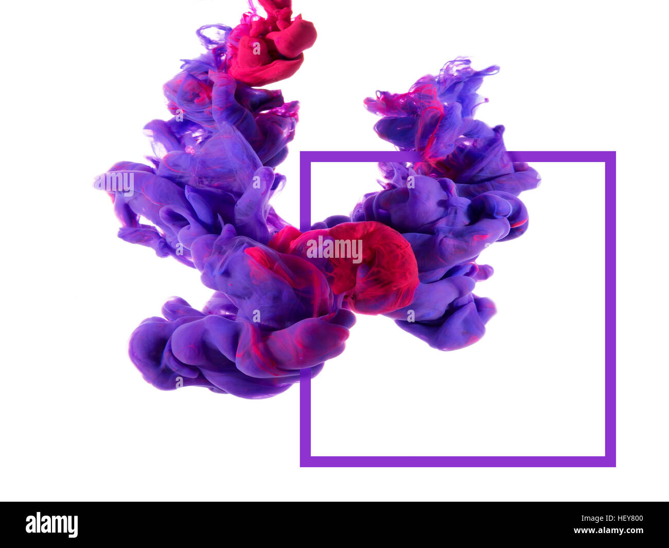 Dynamic water painting Cut Out Stock Images & Pictures - Alamy