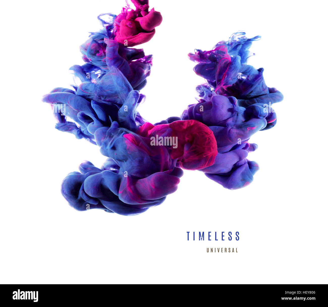 Dynamic water painting Cut Out Stock Images & Pictures - Alamy