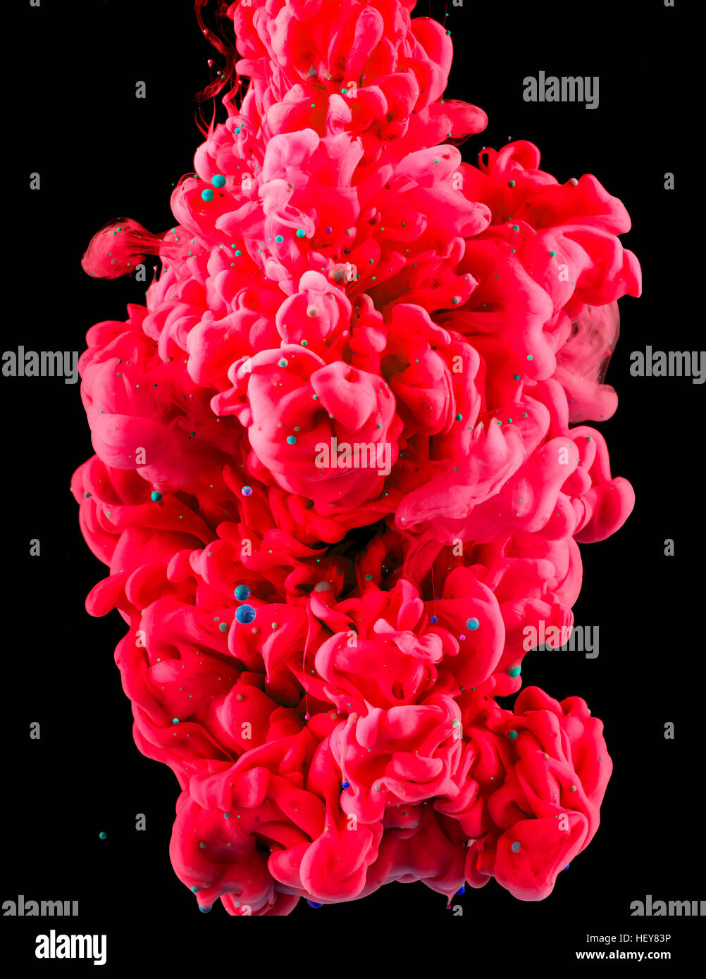 Liquid Colors Under Water Stock Photo - Alamy