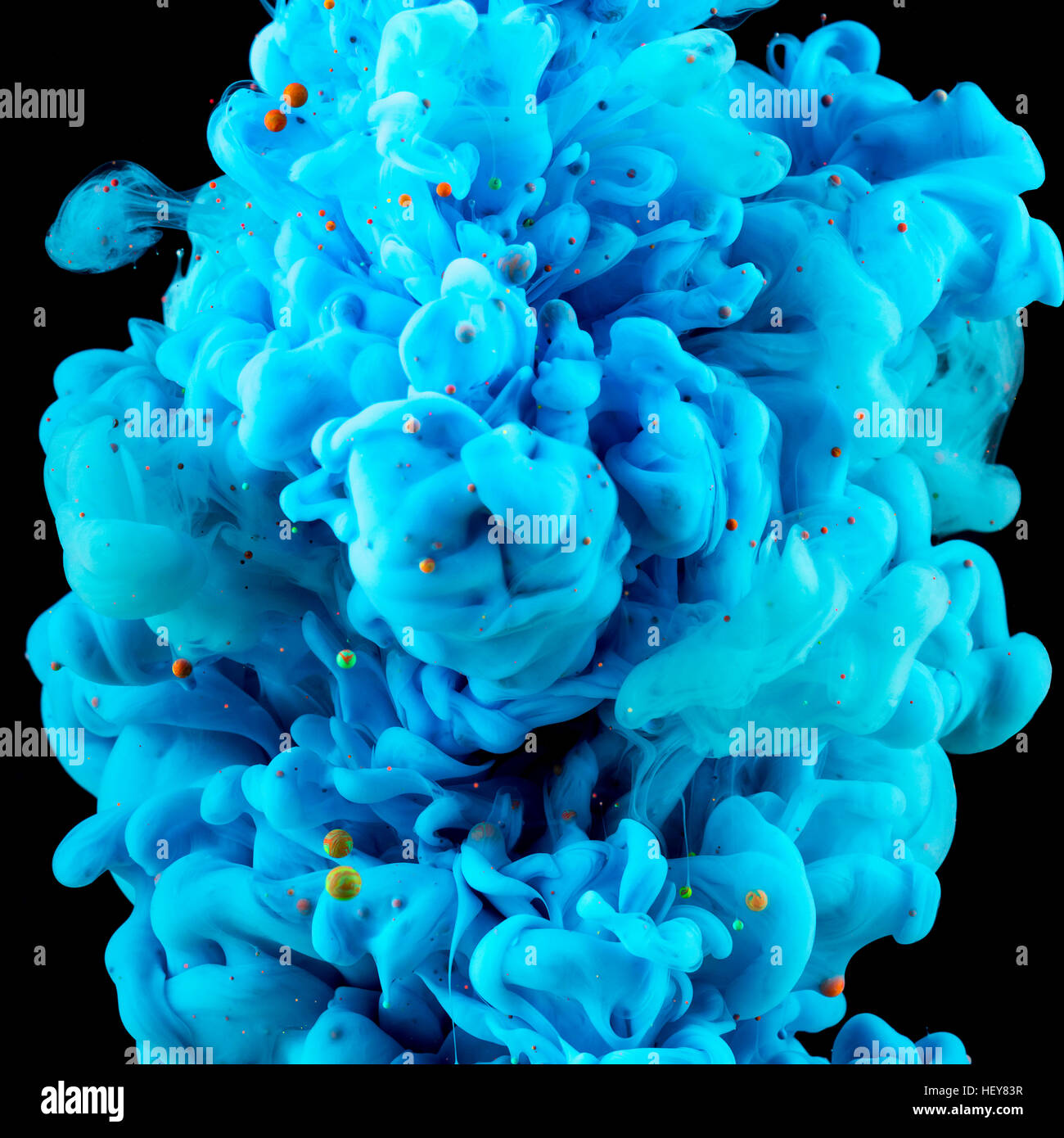 Liquid Colors Under Water Stock Photo - Alamy