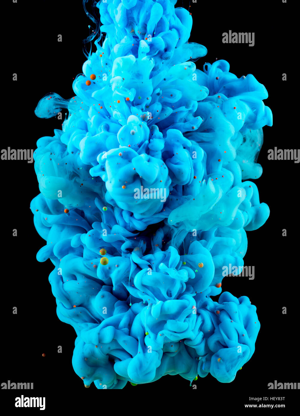 Liquid Colors Under Water Stock Photo - Alamy