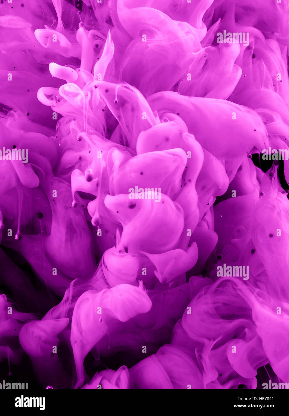 Liquid Colors Under Water Stock Photo - Alamy