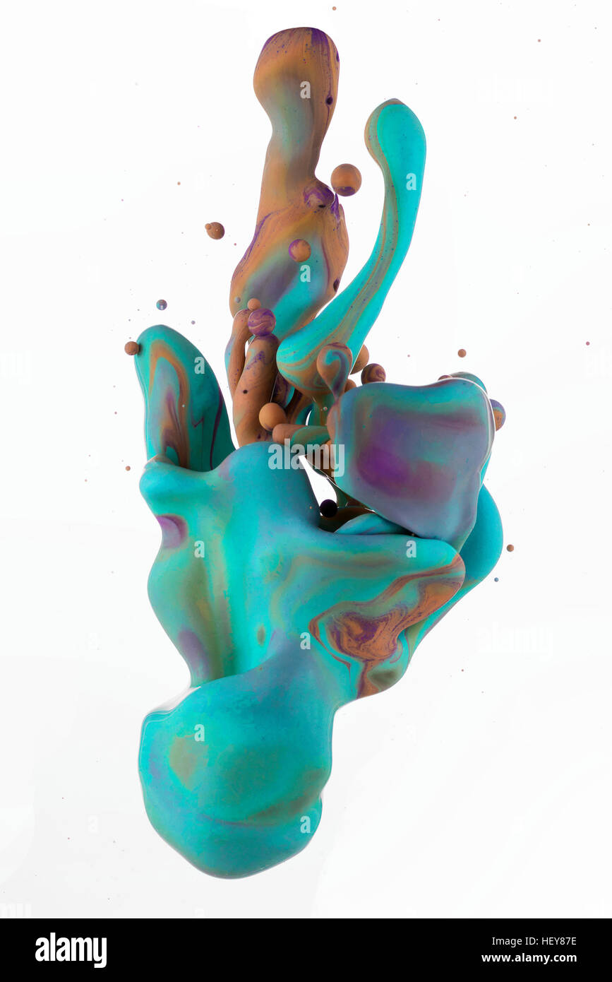 Color print in oil colors hi-res stock photography and images - Alamy