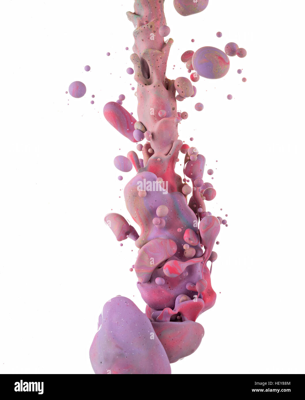 Liquid Colors Under Water Stock Photo - Alamy