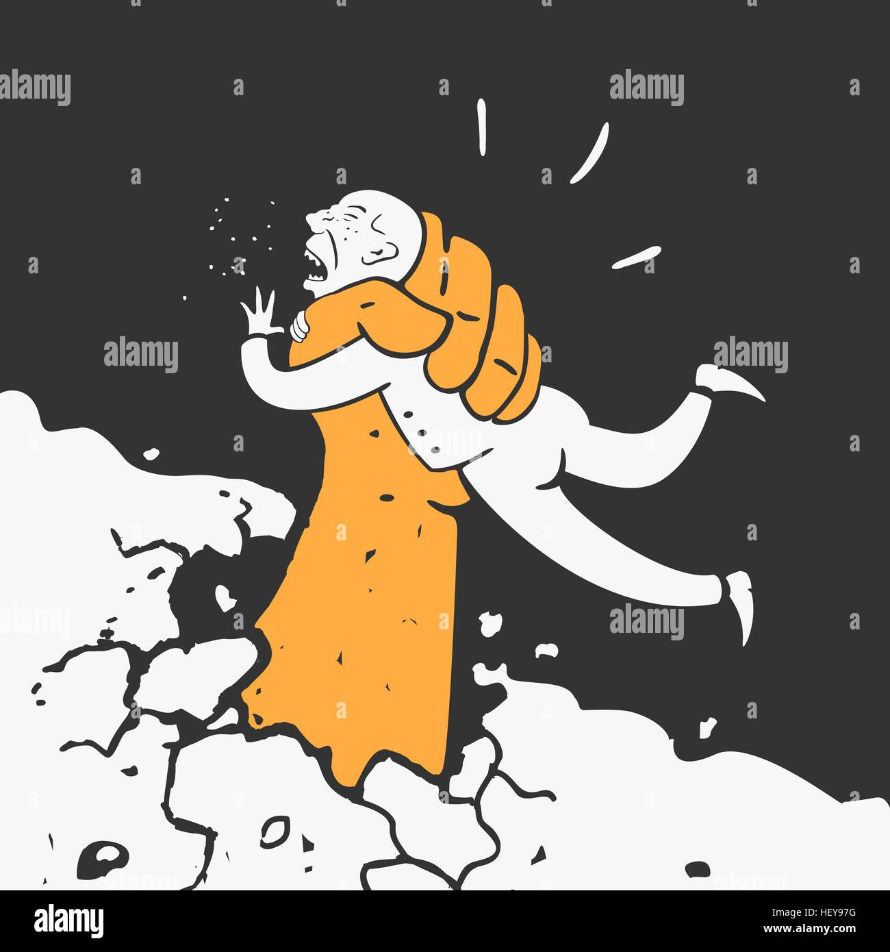 Caught Stock Vector Images - Alamy