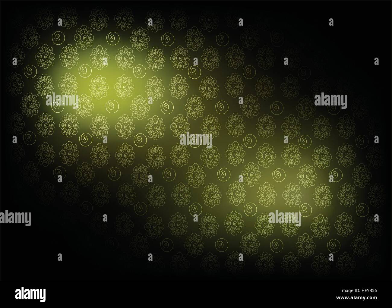 Thai Pattern, Illustration of Beautiful Green Vintage Texture Wallpaper ...