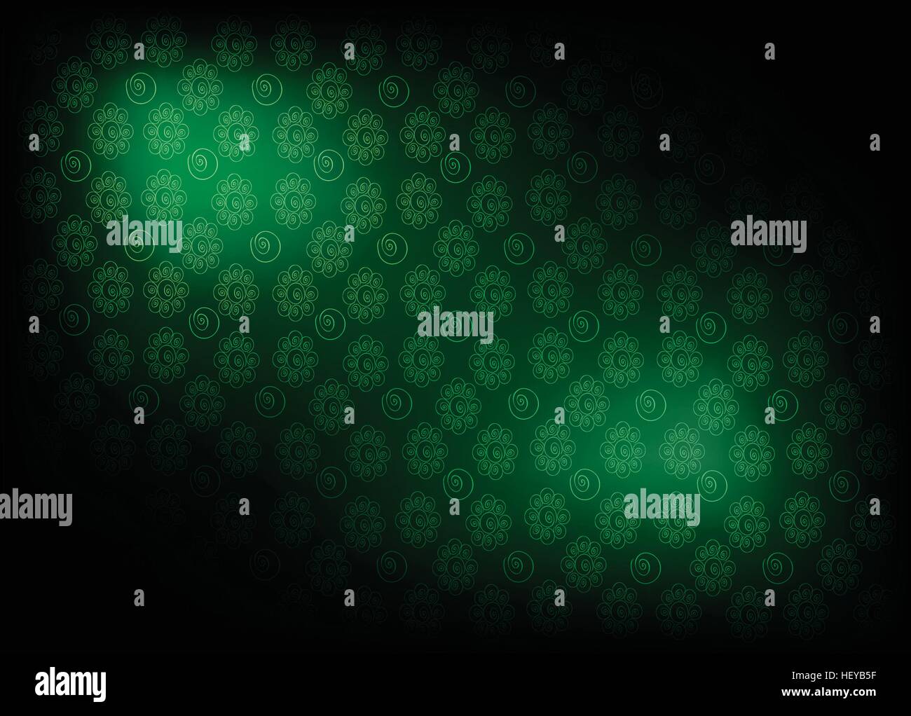Thai Pattern, Illustration of Beautiful Green Vintage Texture Wallpaper ...