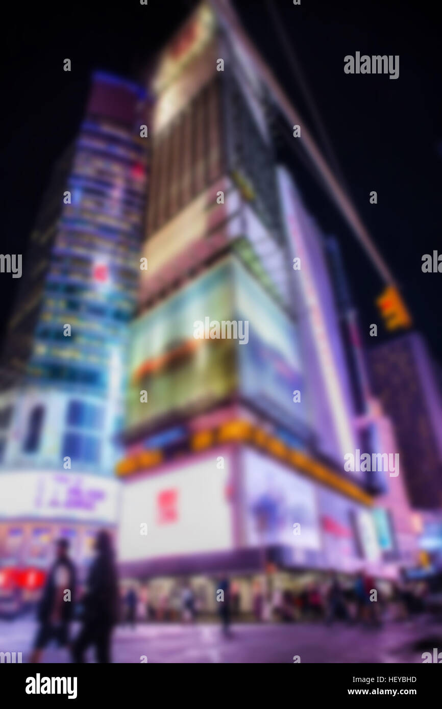 Times square new york city night hi-res stock photography and images ...